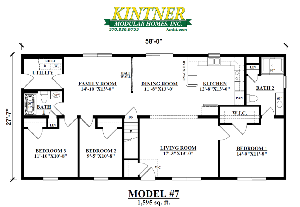 Ranch Modular Home Old Style! - Kintner Modular Homes Builder ...
