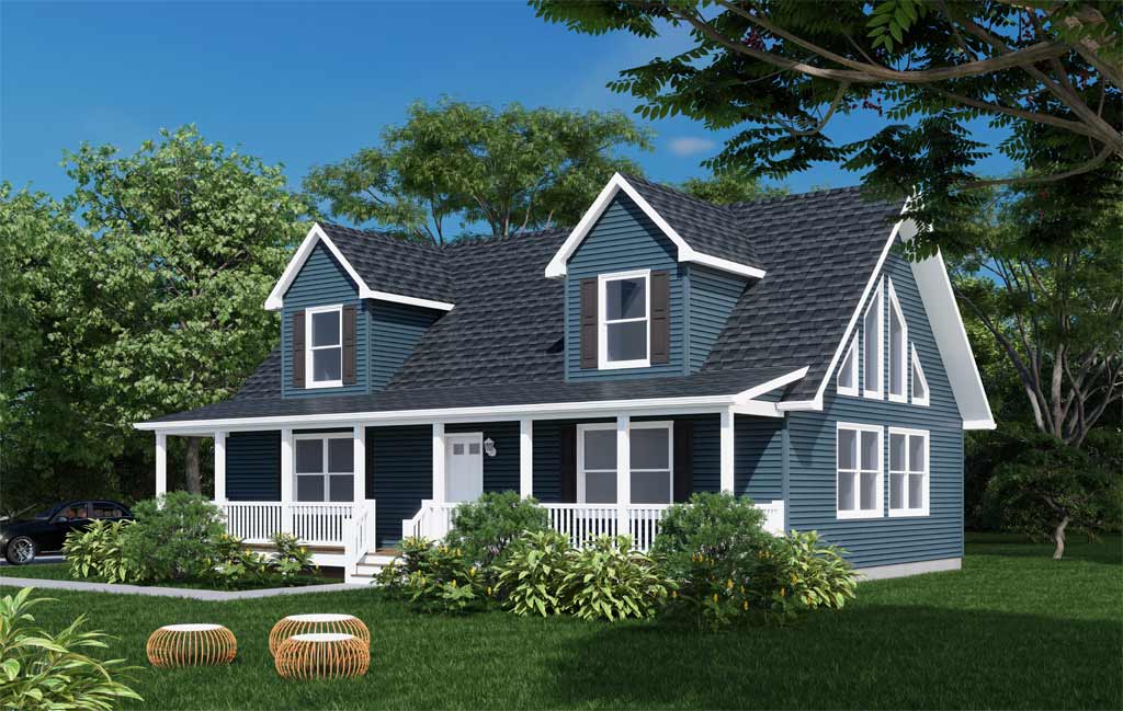 Beautifully Built Cape Modular Homes - Kintner Modular Homes Builder ...